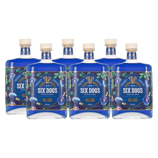 Six Dogs Blue Gin 750ml | PnP