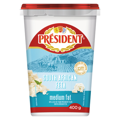 President Medium Fat Feta 400g | PnP