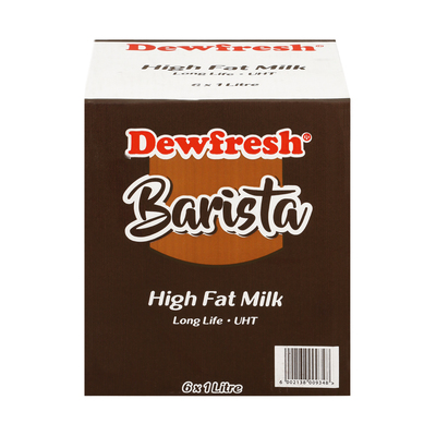 Dewfresh Uht Barista High Fat Milk 6 x 1L | PnP