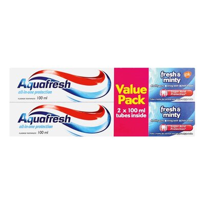 Aquafresh Fresh & Minty Family 100g 2 Pack | PnP