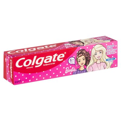 Colgate Kids 6+ Years Barbie Anticavity Toothpaste 50ml | PnP