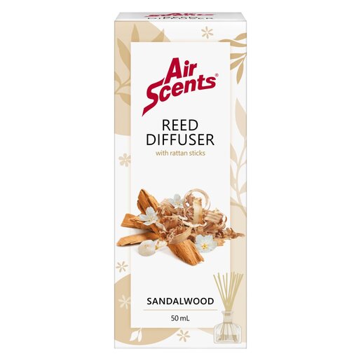 Air Scents Reed Diffuser Sandalwood 50ml | PnP