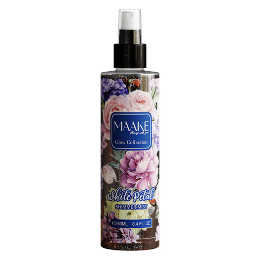 MAAKE Glow Collection White Petal Shimmer Mist 250ml | PnP