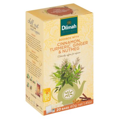 Dilmah Rooibos With Cinnamon Turmeric, Ginger & Nutmeg 20 Pack | PnP