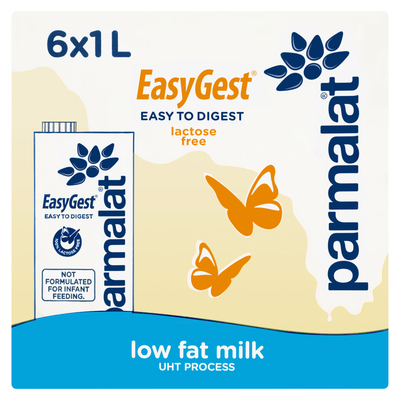Parmalat Everfresh EasyGest Lactose Free Low Fat Milk 6 x 1L | Smart ...