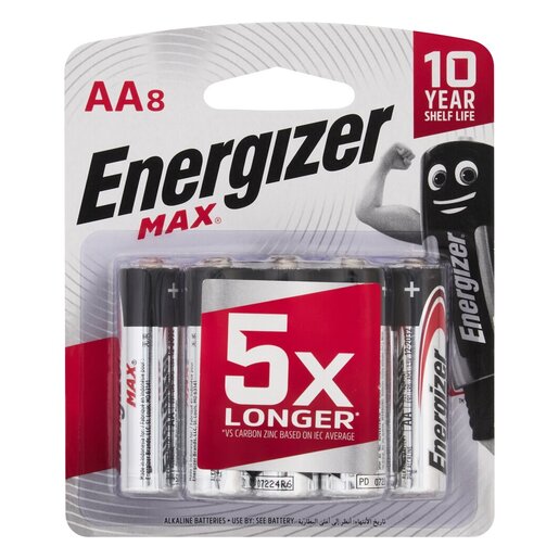 Energizer Max AA Batteries 8 Pack | Smart Price Specials | PnP Home