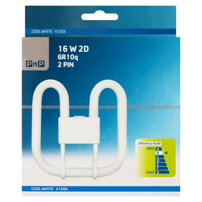 PnP 2 Pin 2D Cool White Light 16W | PnP