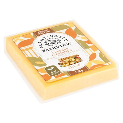 Fairview Plant Based Cheddar Flavour Cheese 200g | PnP