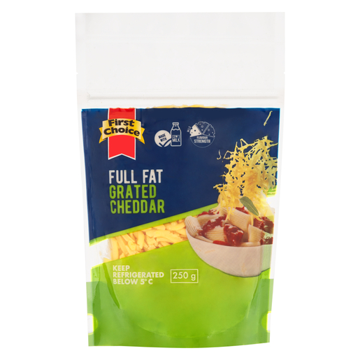 First Choice Grated Cheddar 250g | PnP