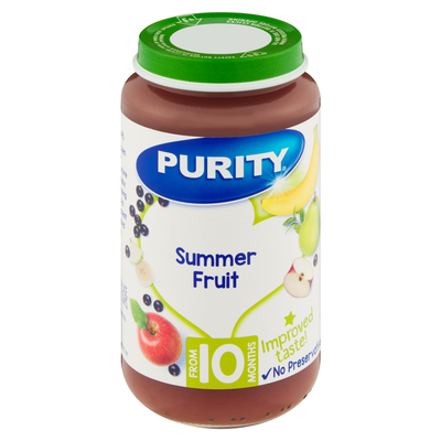 Purity Jar Summer Fruit 250ml from 10 Months | Smart Price Specials ...