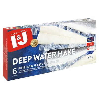 I&J Deep Water Hake Fillets 800g | PnP