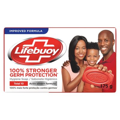 Lifebuoy Total 10 Hygiene Bar Soap 175g | PnP