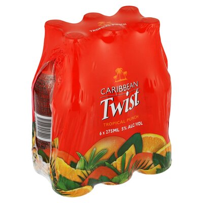 Caribbean Twist Tropical Punch NRB 6 x 275ml | Smart Price Specials ...