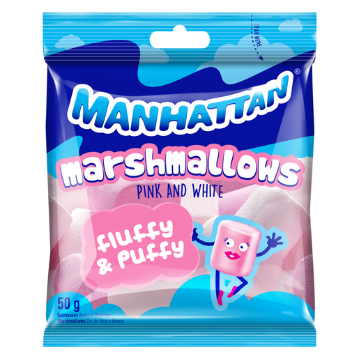 Manhattan Pink & White Marshmallows 50g | PnP