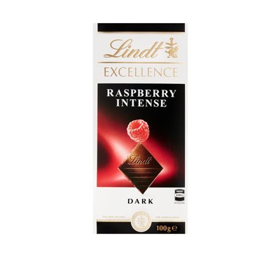 Lindt Excellence Chocolate Raspberry Slab 100g | PnP