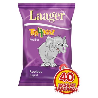 Laager Tea 4 Kids Rooibos Honeybush 40 Pack | PnP