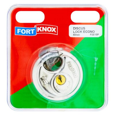 Fort Knox Discus Econo Stainless Steel Lock 60mm | PnP
