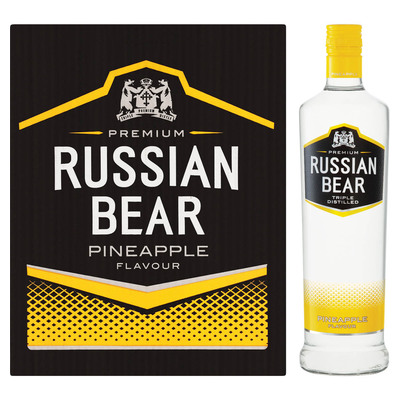 Russian Bear Pineapple Vodka 750ml x 6 | PnP