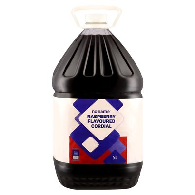 No Name Raspberry Flavoured Cordial 5L | PnP