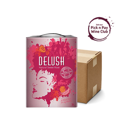 Delush Natural Sweet Rose 5L x 4 | PnP