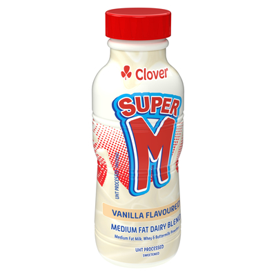 Clover Super M Medium Fat Vanilla Milk 300ml | PnP