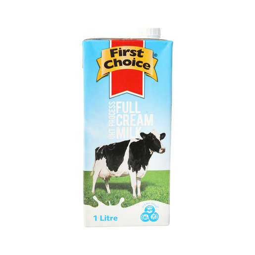First Choice UHT Full Cream Milk 12 x 1L | PnP