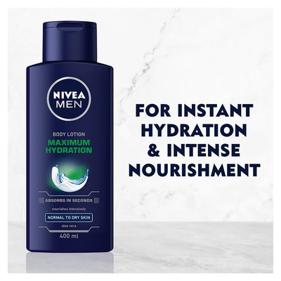 Nivea For Men Max Hydration Body Lotion 400ml | Smart Price Specials | PnP Home