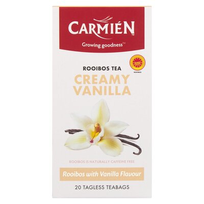 Carmien Organic Rooibos Vanilla Flavoured Teabags 20 Pack | PnP