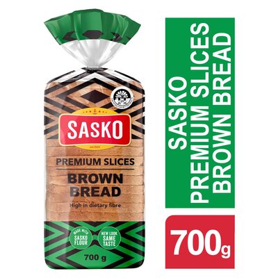 Sasko Premium Sliced Brown Bread 700g | PnP