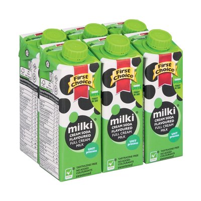 First Choice Cream Soda Milk 250ml x 6 | PnP