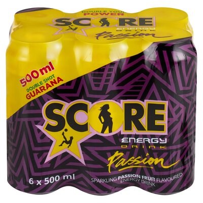 Score Energy Drink Passion 6 x 500ml | PnP