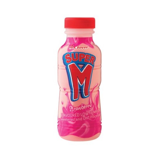 Super M Medium Fat Strawberry Milk 24 x 300ml | PnP