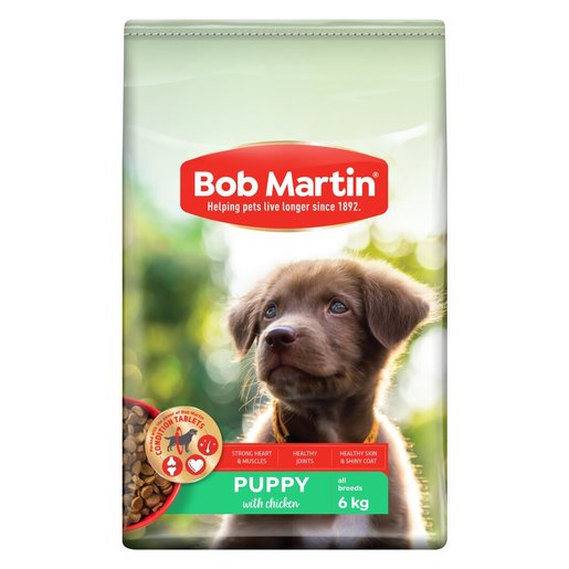 Bob Martin Dry Puppy Food with Extra Chicken 6kg | Smart Price Specials ...