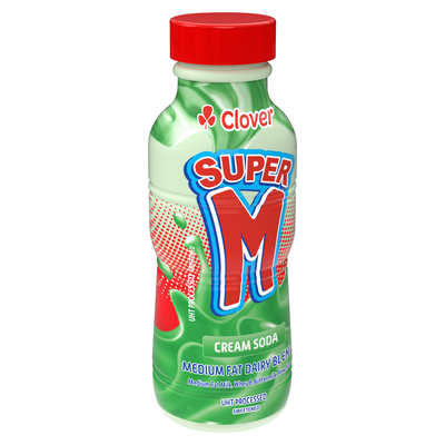 Clover Super M Medium Fat Cream Soda Milk 300ml | PnP