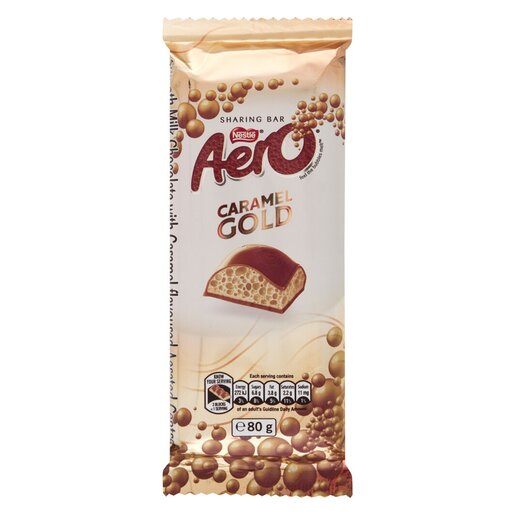 Nestle Aero Caramel Gold 80g | PnP
