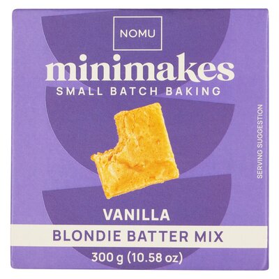 Nomu MiniMakes Vanilla Blondie Batter Mix 300g | PnP