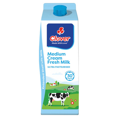 Clover Ultra Pasteurized Medium Creamed Milk 2l | PnP