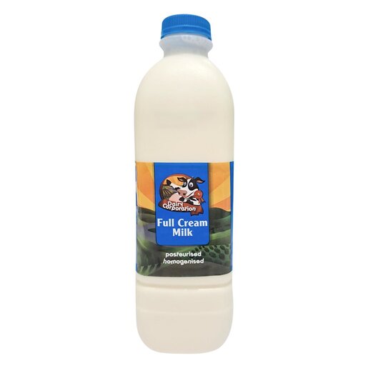 Dairy Corporation Full Cream Milk Bottle 1L | PnP