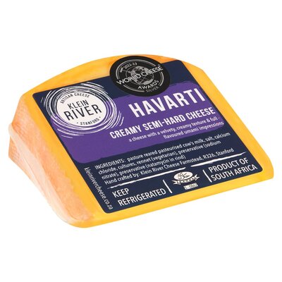 Klein River Creamy Havarti Cheese 150g | PnP