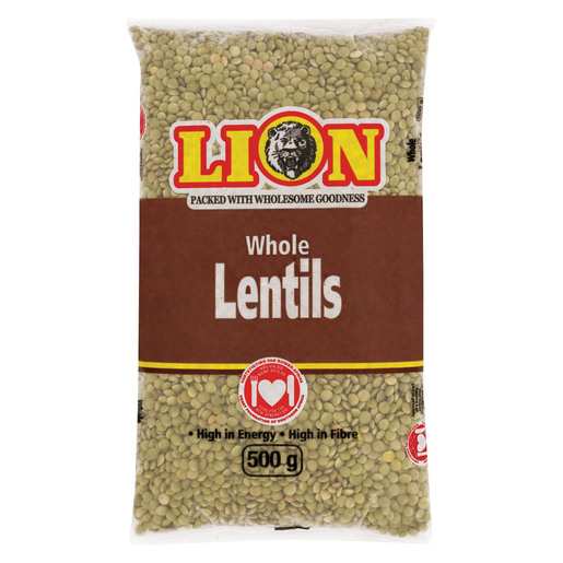 Lion Whole Lentils 500g | PnP