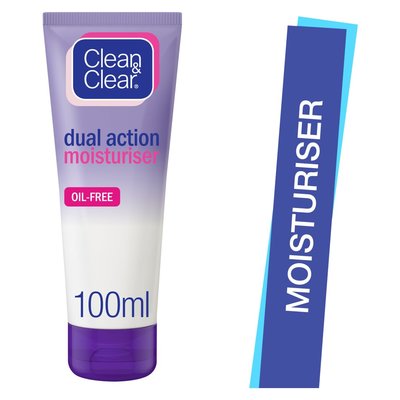Clean & Clear Dual Action Moist 100ml | PnP