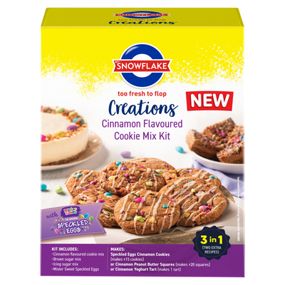 Snowflake Creations Cinnamon Flavoured Cookie Mix Kit 500g | PnP