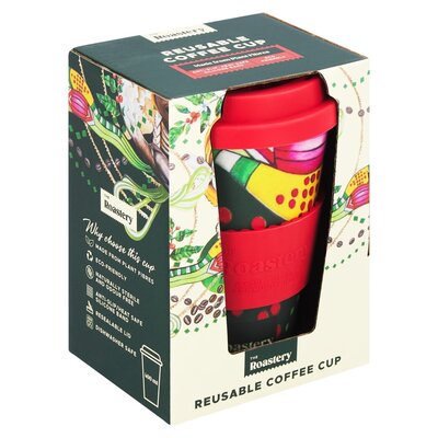 PnP Roastery Red Pattern Cup 350ml | PnP