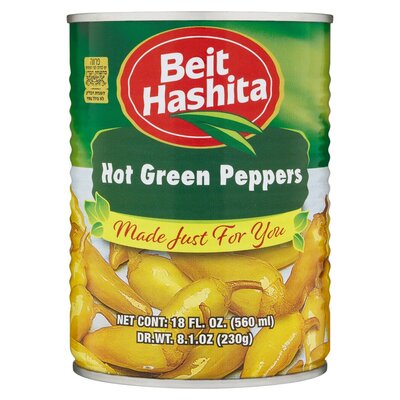 Beit Hashita Hot Peppers In Tin 560g | PnP