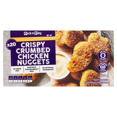 Rainbow Frozen Crumbed Chicken Nuggets 400g | PnP