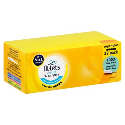 Lil-lets Non-Applicator Tampons Super Plus 32s | Smart Price Specials ...