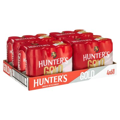 Hunters Gold Cider Can 24 x 440ml | PnP