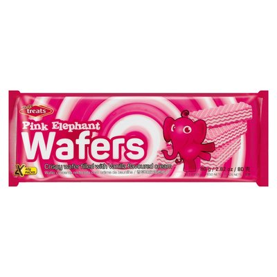Tasty Treats Pink Elephant Wafer 80g | PnP