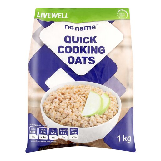 No Name Live Well Quick Cooking Oats 1kg | PnP