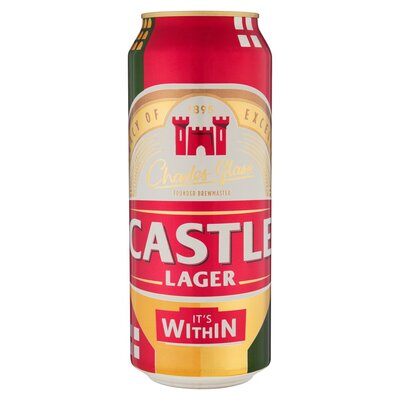 Castle Lite Premium Lager Beer 500ml | PnP